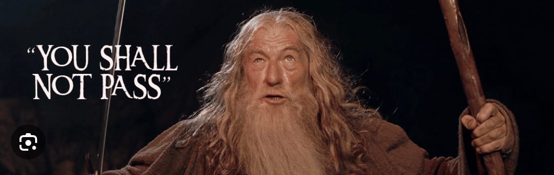 You Shall Not Pass! Road Bans 2025 - Jill McBeth